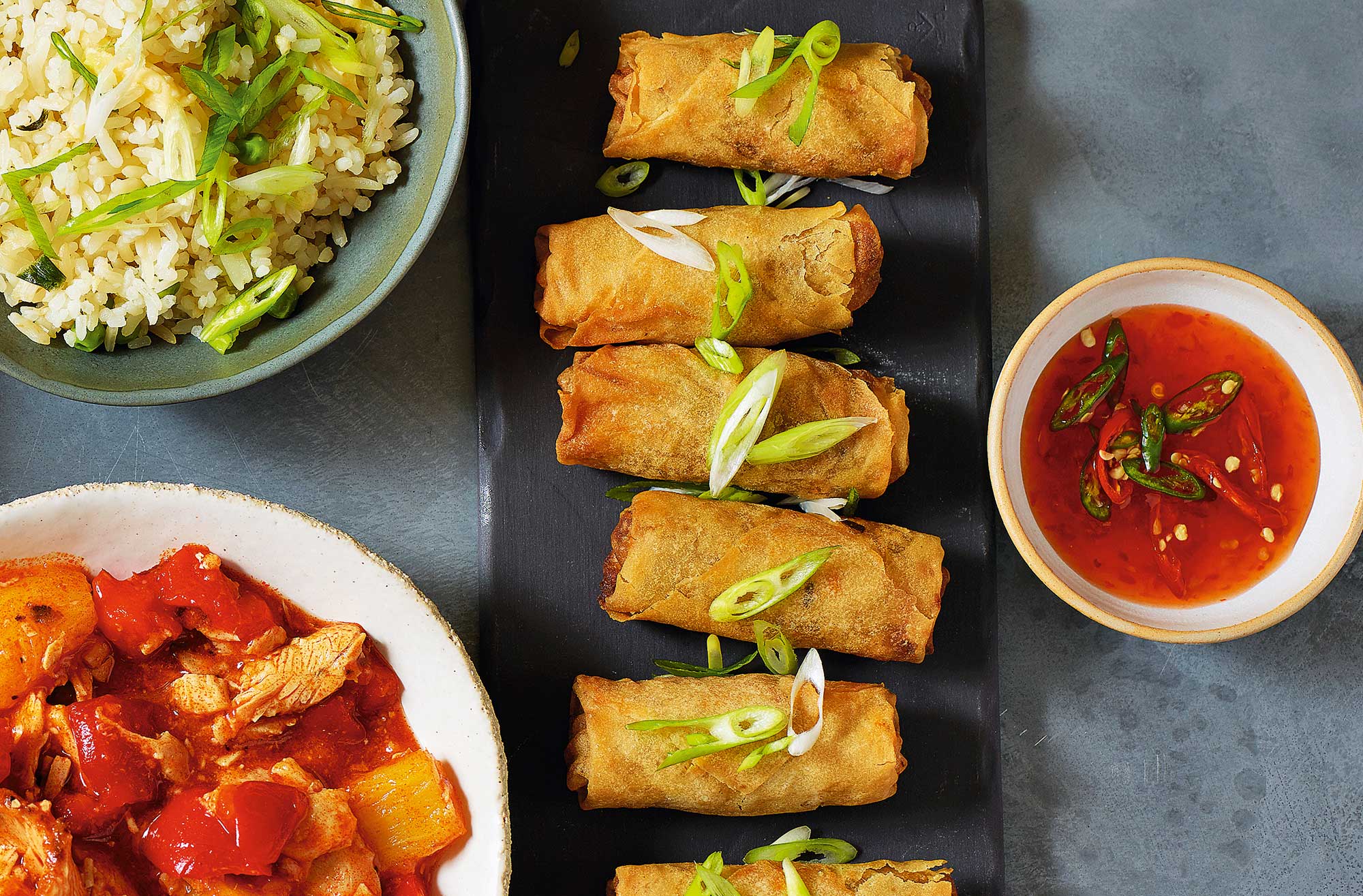 Spring Roll Recipes | Waitrose & Partners