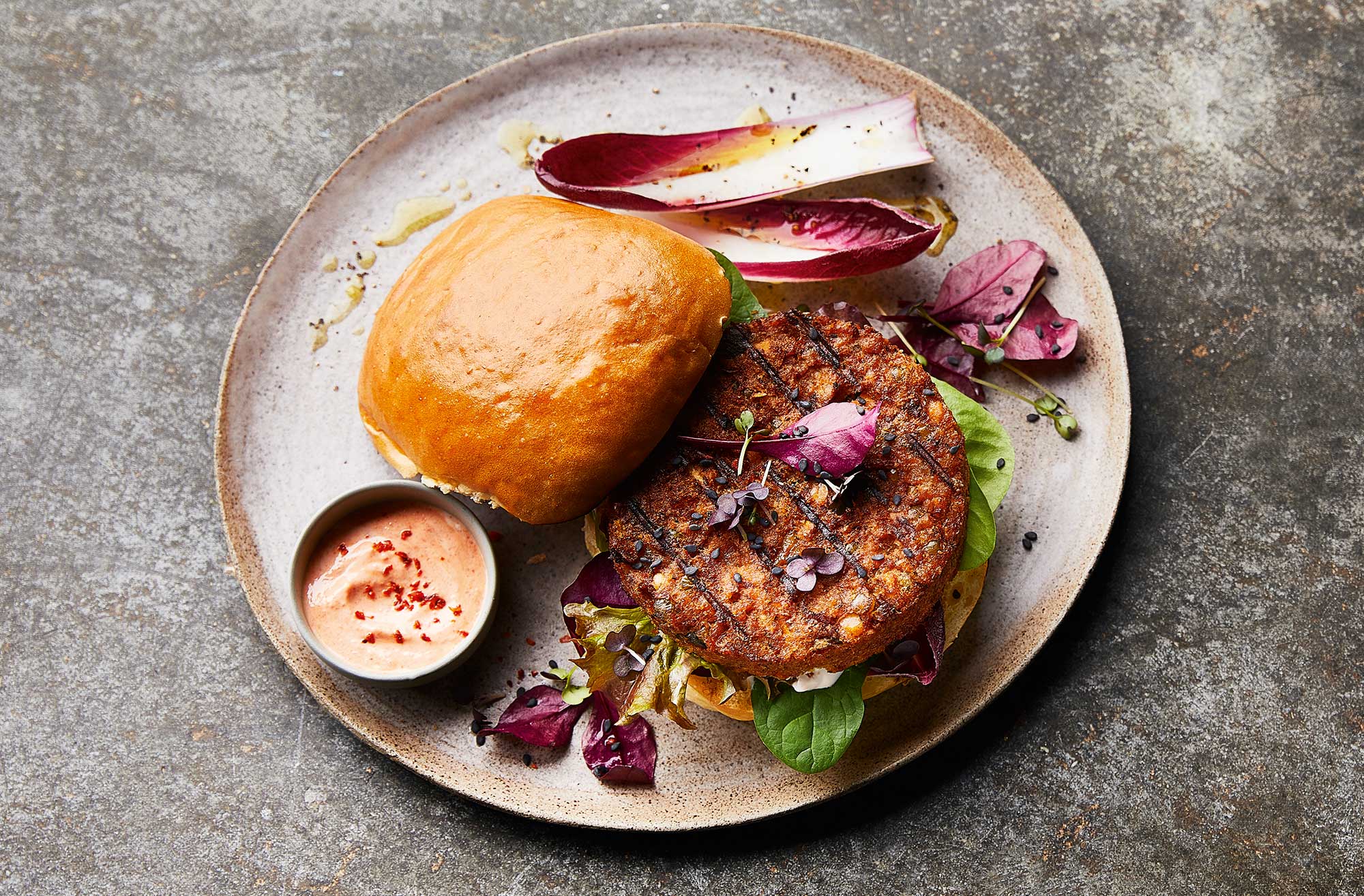 Veggie Burger Recipes | Waitrose & Partners