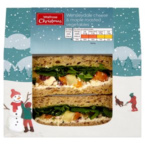 Waitrose Christmas Wensleydale Cheese & Maple Vegetables | Waitrose ...