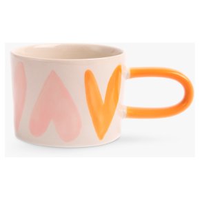 CG Mug Multi Hearts | Waitrose & Partners