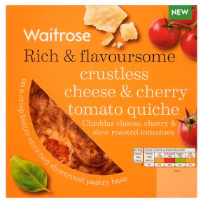 Waitrose Cheese & Cherry Tomato Quiche | Waitrose & Partners