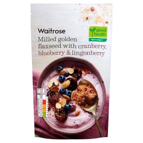 Waitrose Flaxseed Cranberry, Blueberry | Waitrose & Partners