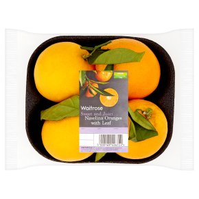 Waitrose Oranges with Leaf | Waitrose & Partners