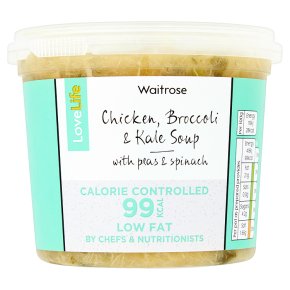 Waitrose LOVE Life Chicken Broccoli & Kale Soup | Waitrose & Partners