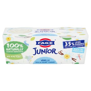 Fage Junior Vanilla Yoghurt | Waitrose & Partners