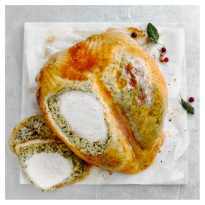 Turkey Crown with a Shallot & Smoked Sage Stuffing & Herb Butter ...