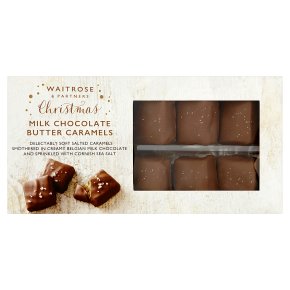 Waitrose Christmas Milk Chocolate Butter Caramels | Waitrose & Partners