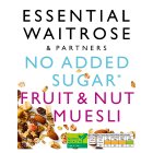 Essential Fruit & Nut Muesli 1kg | Waitrose & Partners