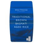 Waitrose Traditional Brown Basmati Aged Rice | Waitrose & Partners