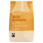 Waitrose Fairtrade Golden Granulated Sugar | Waitrose & Partners