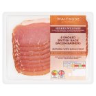 Waitrose Sweet Cured Smoked Back Bacon with Maple Syrup | Waitrose ...