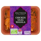 Waitrose Indian Chicken Saag Masala Curry for 2 | Waitrose & Partners