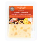 Waitrose Yorkshire Wensleydale Cheese with Mango & Ginger Strength 2 ...