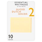 Essential Sliced Gouda Cheese Strength 2 | Waitrose & Partners