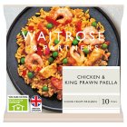 Waitrose Frozen Chicken & King Prawn Paella for 2 | Waitrose & Partners
