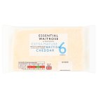 Essential Extra Mature Cheddar Cheese Strength 6 Large | Waitrose ...
