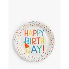 Happy Birthday Paper Plates | Waitrose & Partners