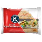 Deli Kitchen Plain Folded Flatbreads | Waitrose & Partners