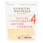 Essential 30% Reduced Fat Mature Grated Cheddar Cheese Strength 4 ...