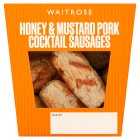 Waitrose Honey & Mustard Cocktail Sausages | Waitrose & Partners