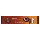 Waitrose 8 Dark Chocolate Ginger Biscuits | Waitrose & Partners