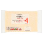 Essential Mature Cheddar Cheese Strength 4 Large | Waitrose & Partners
