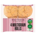Waitrose 4 Multigrain Rolls | Waitrose & Partners