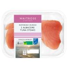 Waitrose 2 MSC Albacore Tuna Steaks | Waitrose & Partners