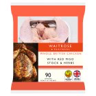 Waitrose Whole Chicken with Red Miso Stock & Herbs | Waitrose & Partners