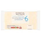 Essential Extra Mature Cheddar Cheese Strength 6 | Waitrose & Partners