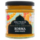 Waitrose Korma Spice Paste | Waitrose & Partners