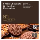 No.1 Milk Choc Hazelnut Florentines | Waitrose & Partners