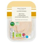 Waitrose Cooked Skinless Chicken Breast Fillets | Waitrose & Partners