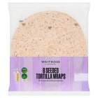 Waitrose 8 Seeded Tortilla Wraps | Waitrose & Partners