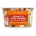 Waitrose Honey & Stem Ginger Yogurt Single | Waitrose & Partners