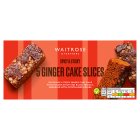 Waitrose 5 Ginger Cake Slices | Waitrose & Partners