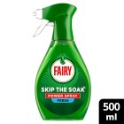 Fairy Skip the Soak Power Spray Hand Dishwashing Fresh | Waitrose ...