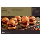 No.1 8 Mini British Beef Burgers | Waitrose & Partners