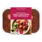 Easy to Cook Chilli Con Carne Beef Meatballs | Waitrose & Partners